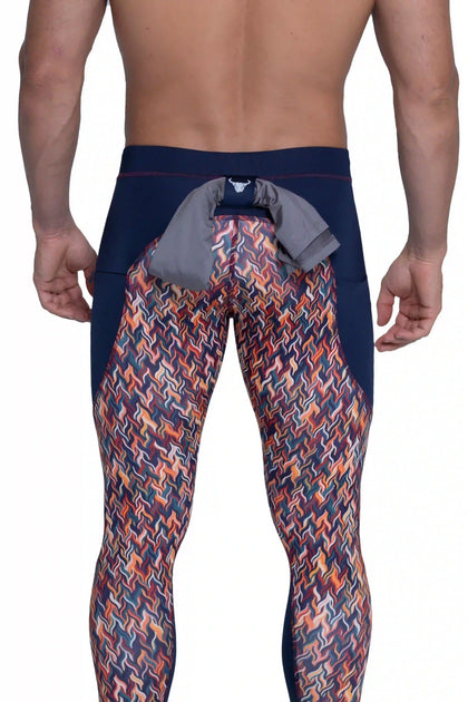 Fire Men's Leggings - Bold & Comfortable | Matador Meggings